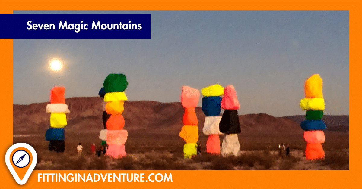 Just Outside of Sin City Sits Seven Magic Mountains